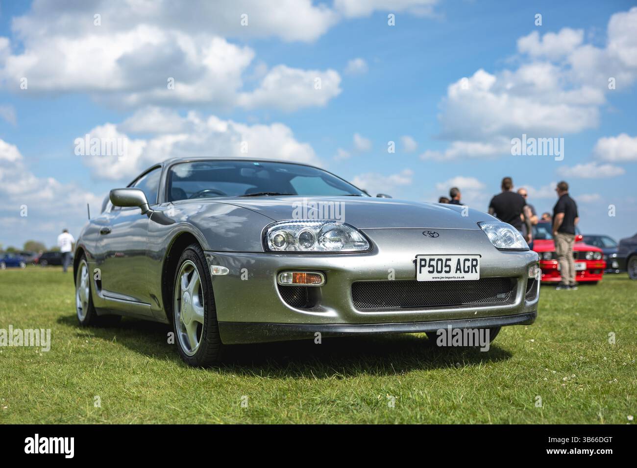 1997 Toyota Supra, on display at the Bicester Scramble held on the 27th ...