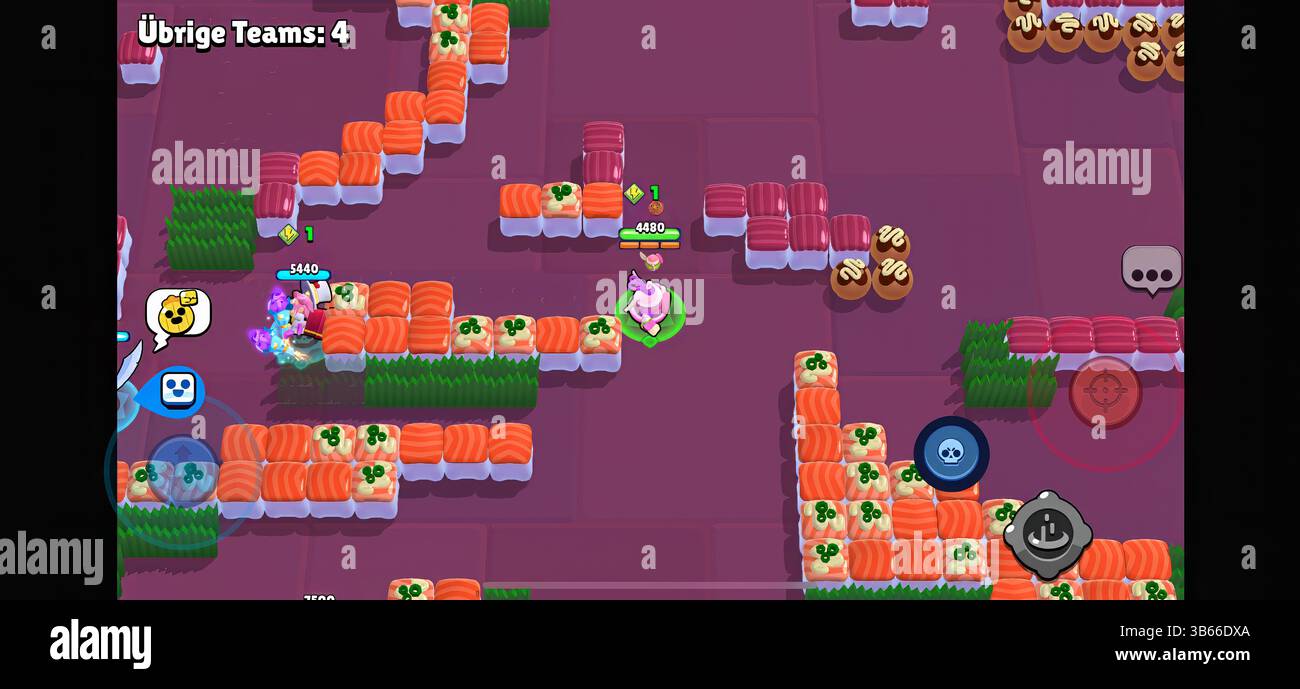 Nuremberg, Germany, 2025 May 1th: Screenshot of a mobile game Brawl ...