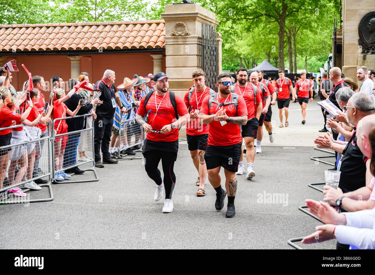 LONDON, UNITED KINGDOM. 03, May 25. A general view of the Army Rugby ...