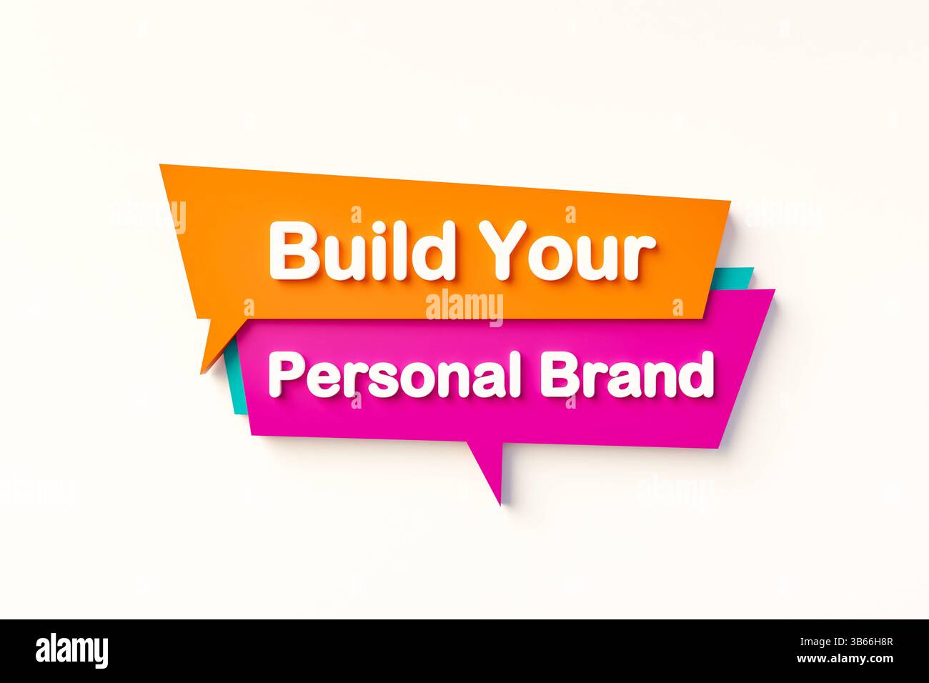 Build your personal brand Build your personal brand. Speech bubble in ...