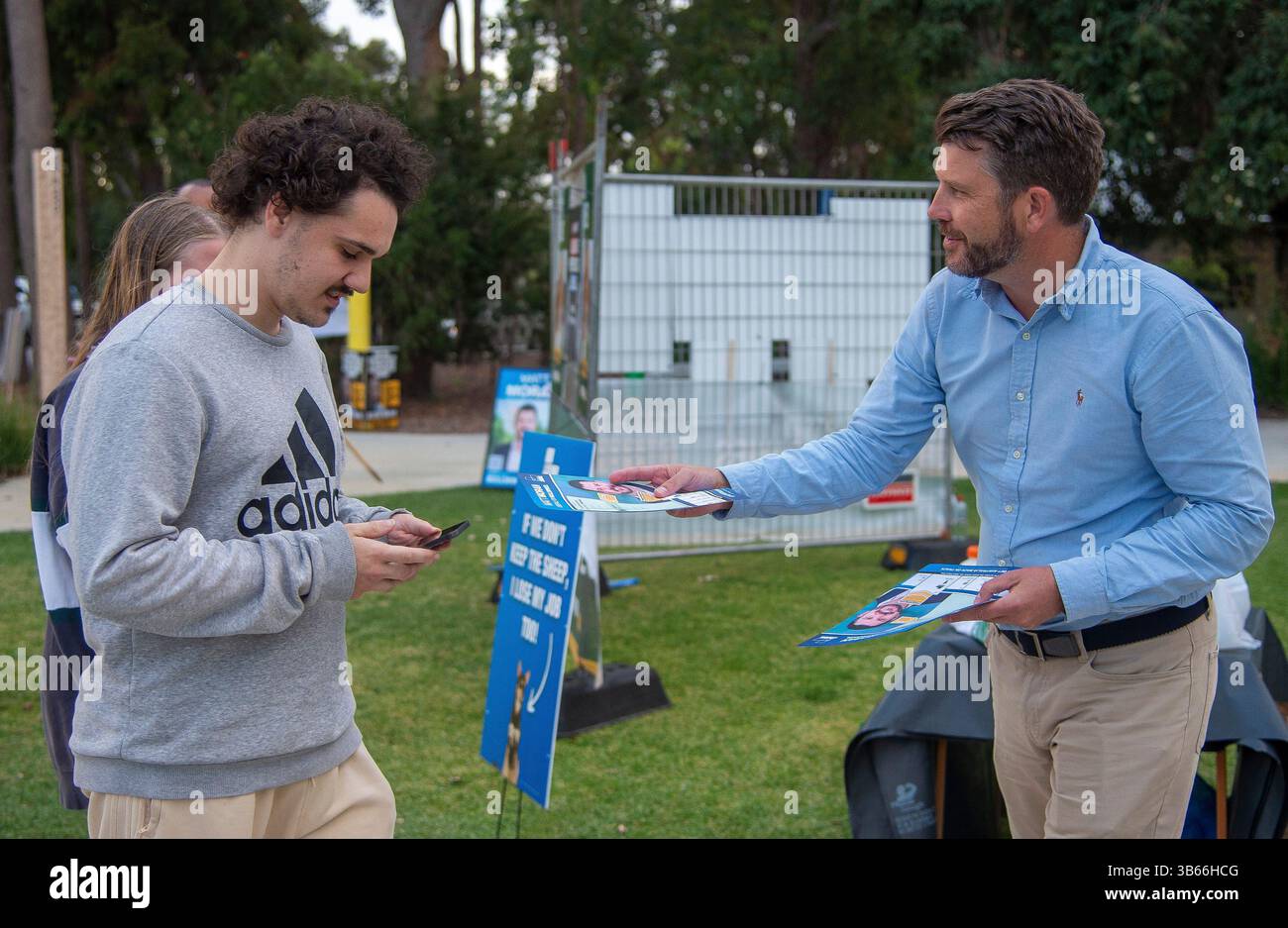 Perth, Australia. 03rd May, 2025. Liberal candidate Matt Moran at a ...