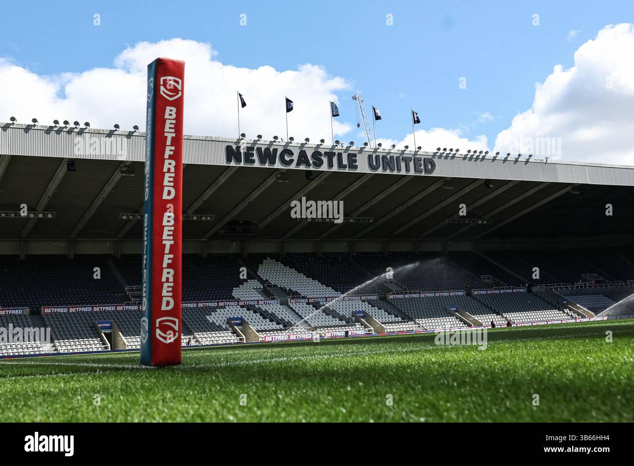 Newcastle, UK. 03rd May, 2025. A general view of St James' Park during ...