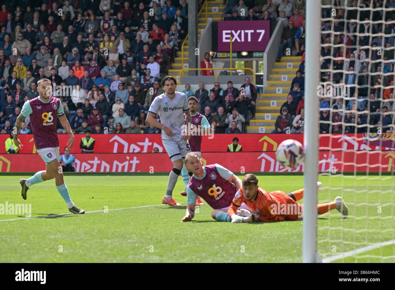 Turf Moor, Burnley, Lancashire, UK. 3rd May, 2025. EFL Championship ...