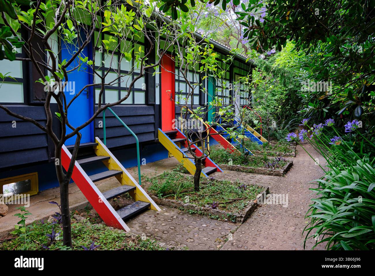 France, Alpes-Maritimes, Roquebrune-Cap-Martin, Cap Martin, the Camping ...
