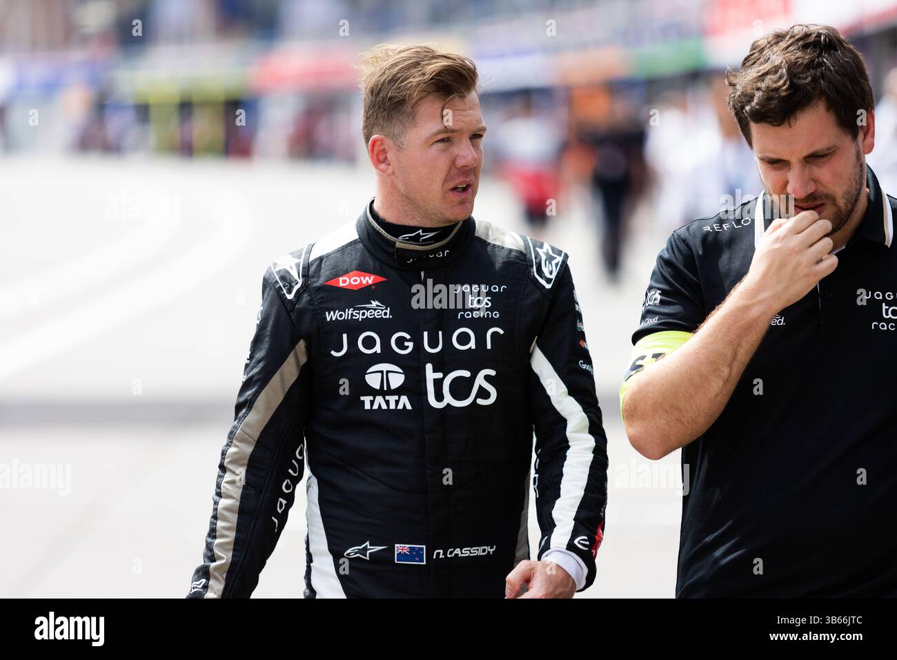 CASSIDY Nick (nzl), Jaguar TCS Racing, Jaguar I-Type 7, portrait during ...