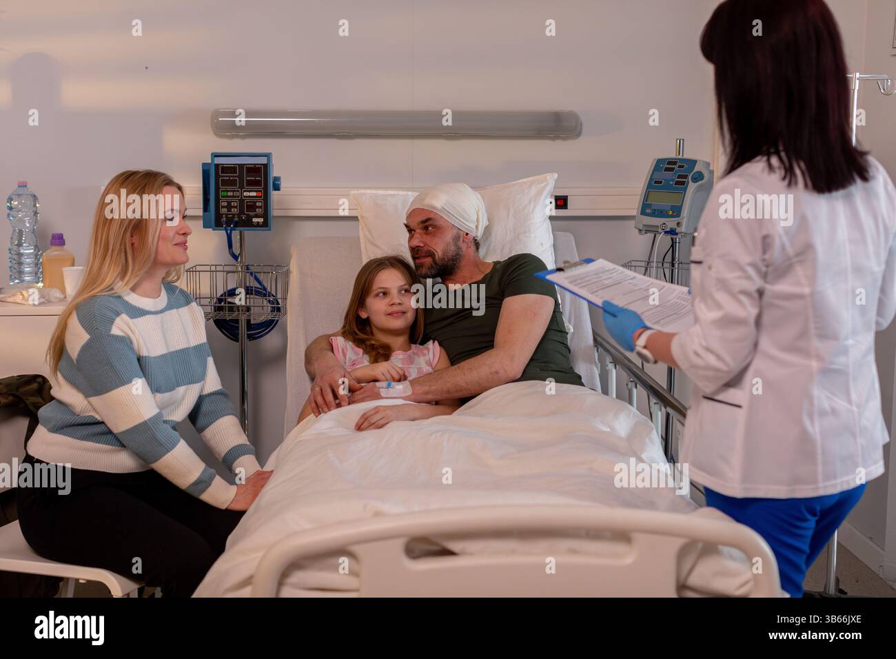 Support from family members during a hospital visit plays a crucial ...