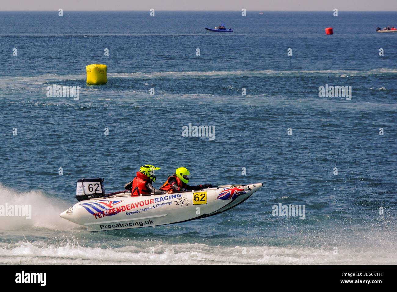 West Bay, Dorset, UK. 3rd May, 2025. Offshore Power boat Circuit Racing ...