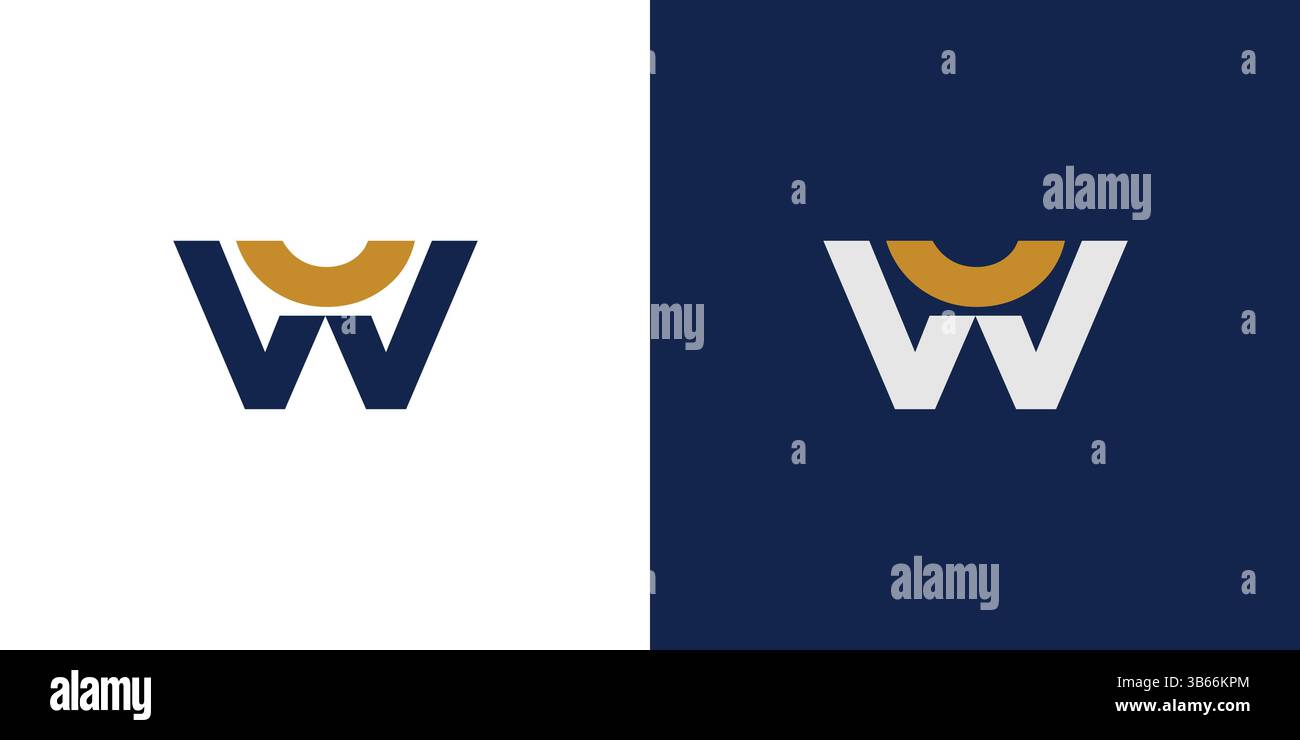 Wu logo design Stock Vector Images - Alamy