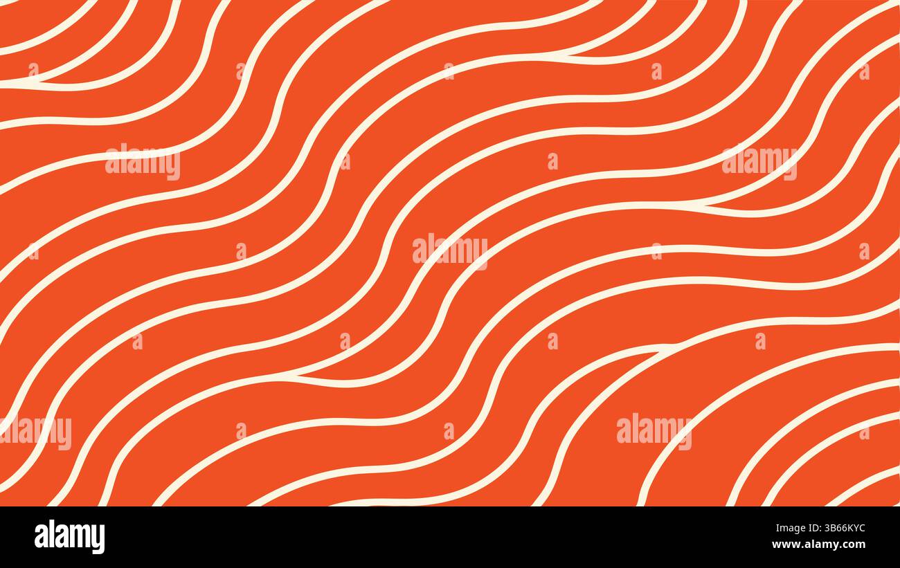 Abstract Salmon Sashimi Pattern Background Stock Vector Image & Art - Alamy