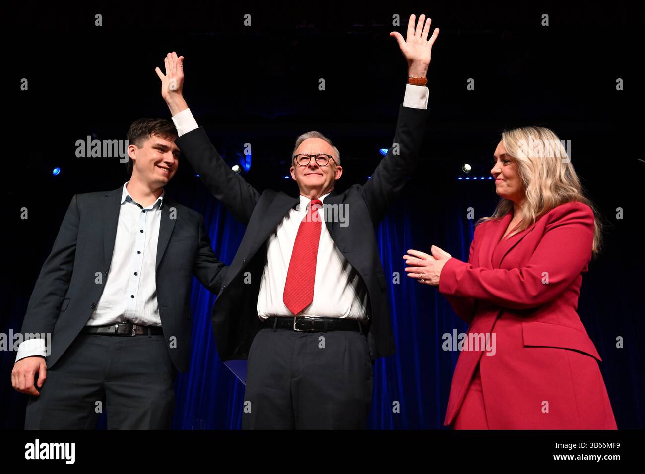 Sydney, Australia. 03rd May, 2025. Australian Prime Minister Anthony ...