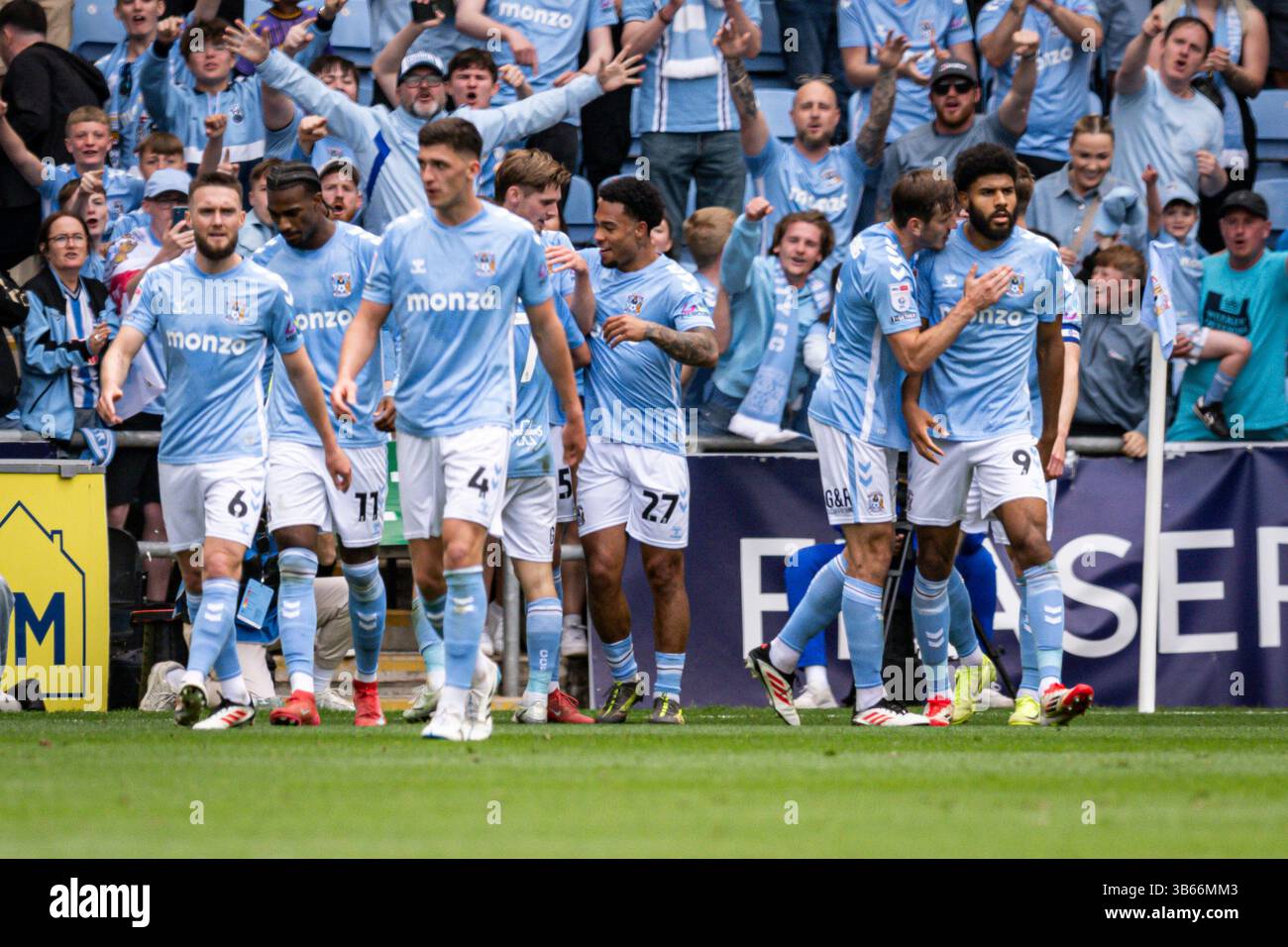 3rd May 2025; Coventry Building Society Arena, Coventry, England; EFL ...