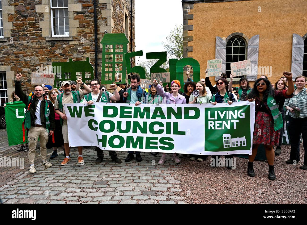 Edinburgh and lothians may day march hi-res stock photography and ...