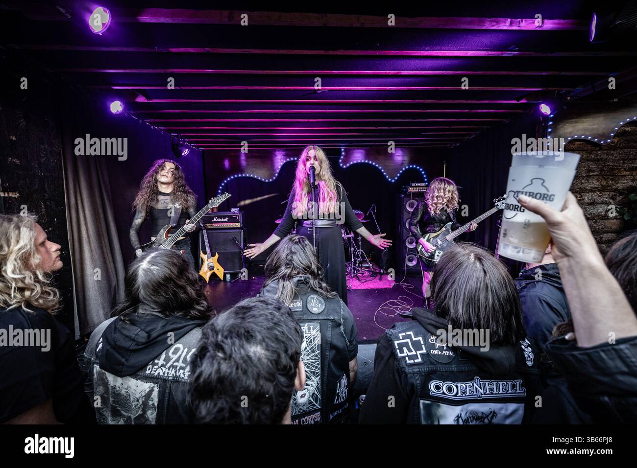 Copenhagen, Denmark. 02nd May, 2025. The Danish doom metal band Konvent ...