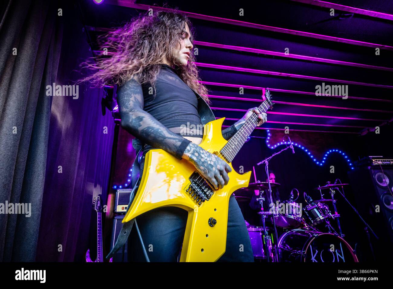 Copenhagen, Denmark. 02nd May, 2025. The Danish doom metal band Konvent ...