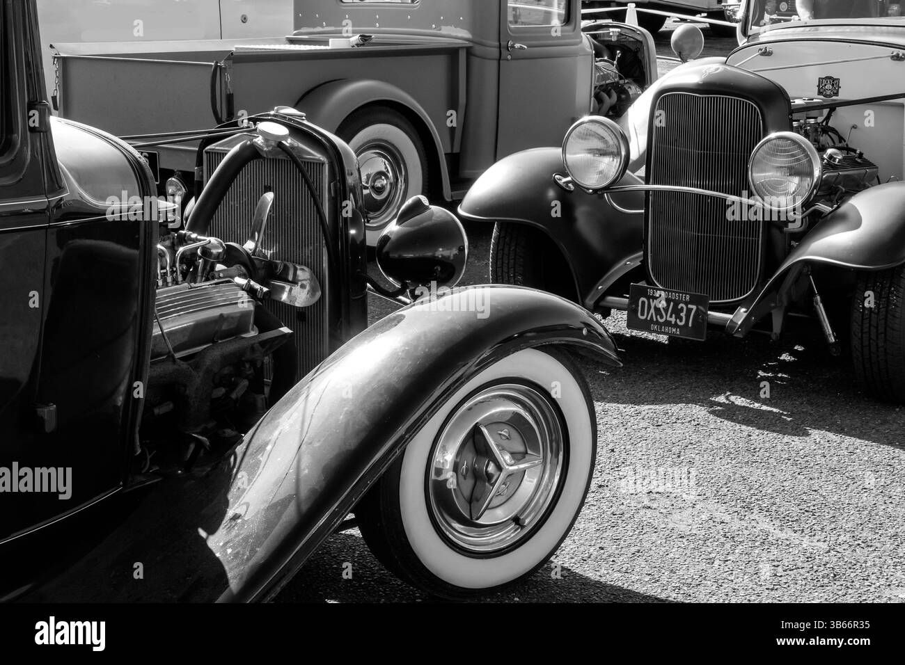 Vintage drag racing at Manston Park Raceway Margate Kent Stock Photo ...