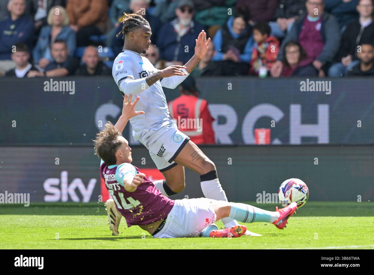Turf Moor, Burnley, Lancashire, UK. 3rd May, 2025. EFL Championship ...