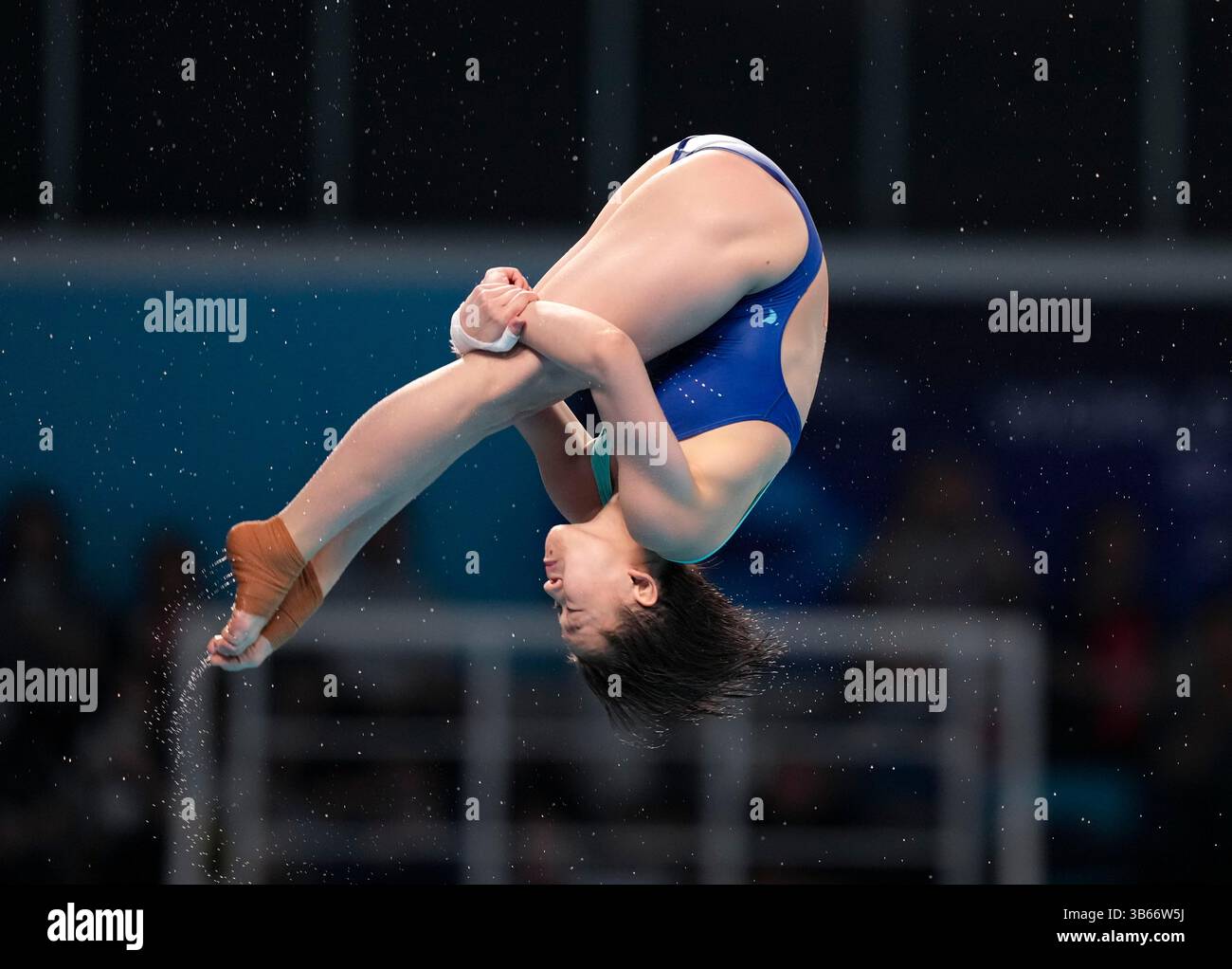 Beijing, China. 3rd May, 2025. Quan Hongchan of China competes during ...