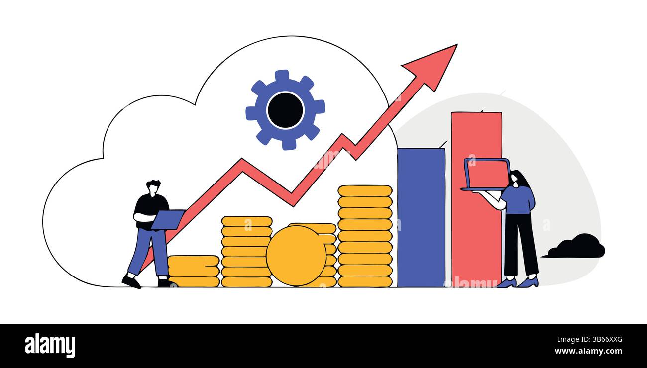 Accountant invoice Stock Vector Images - Alamy