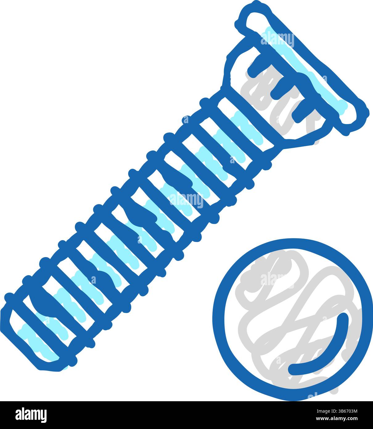 press-fit stud icon doodle illustration Stock Vector Image & Art - Alamy