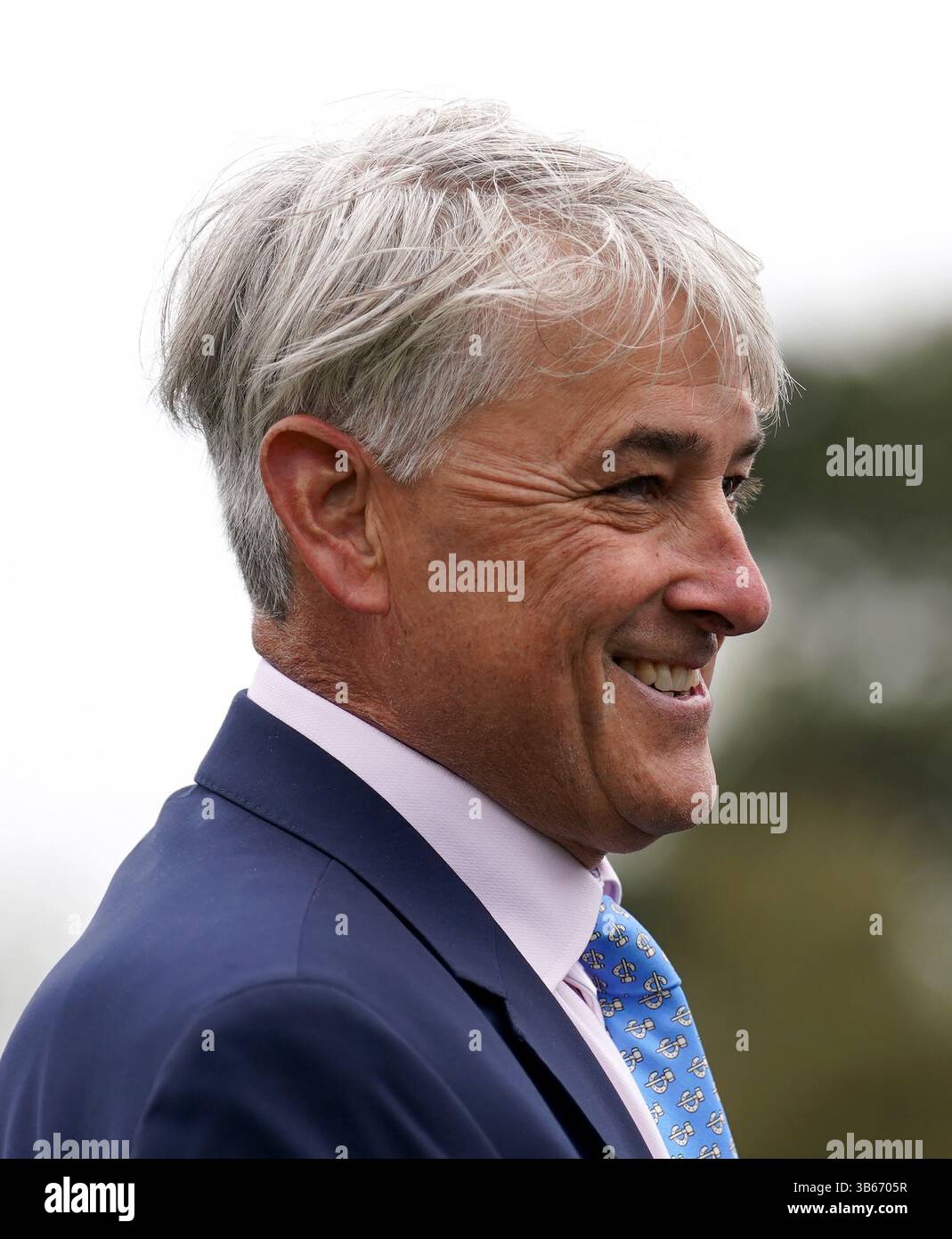 Robert Cowell on 2000 Guineas Day of the Betfred Guineas Festival at ...