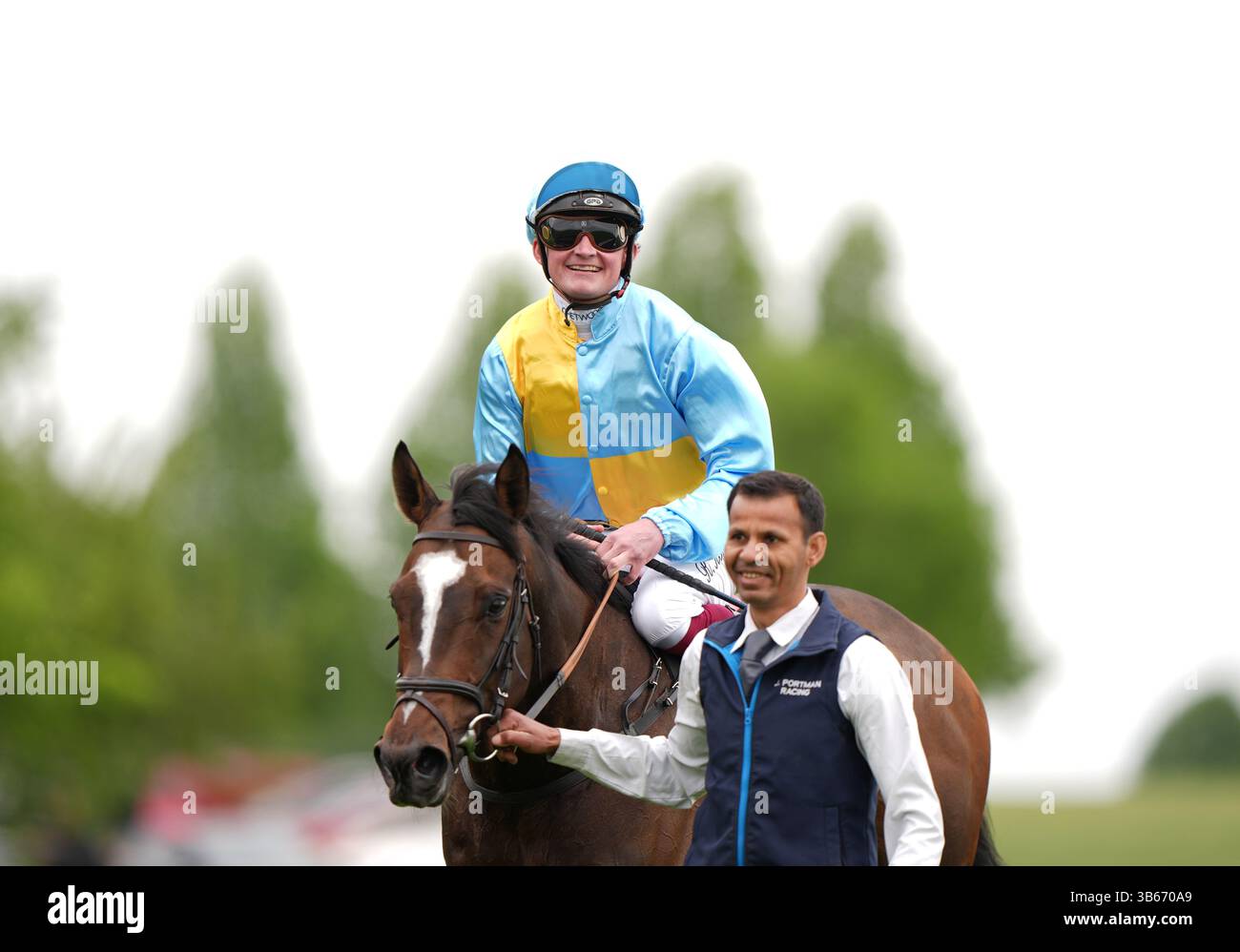 Rob Hornby on board Rumstar after winning the Hong Kong Jockey Club ...