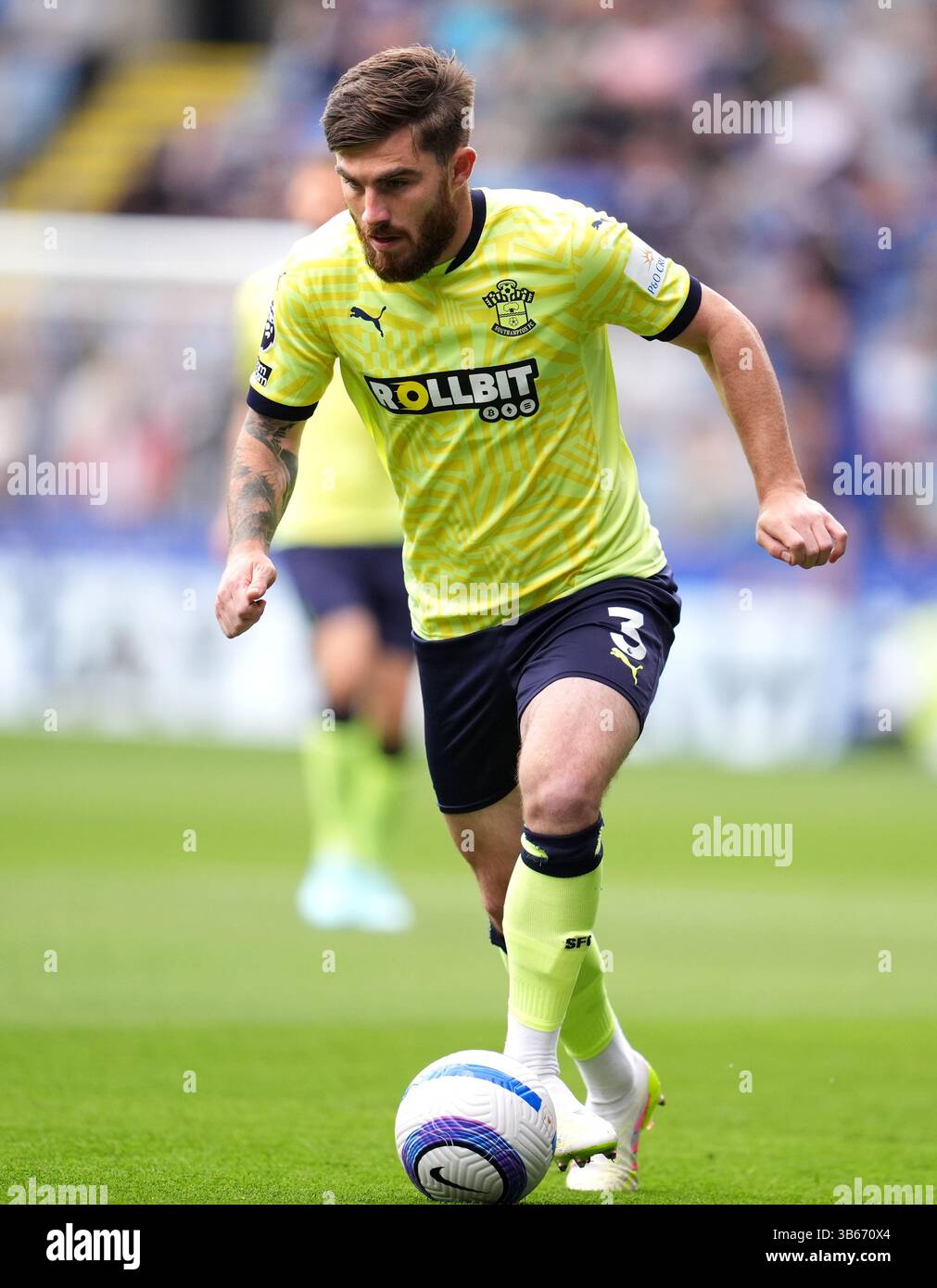 Southampton's Ryan Manning in action during the Premier League match at ...