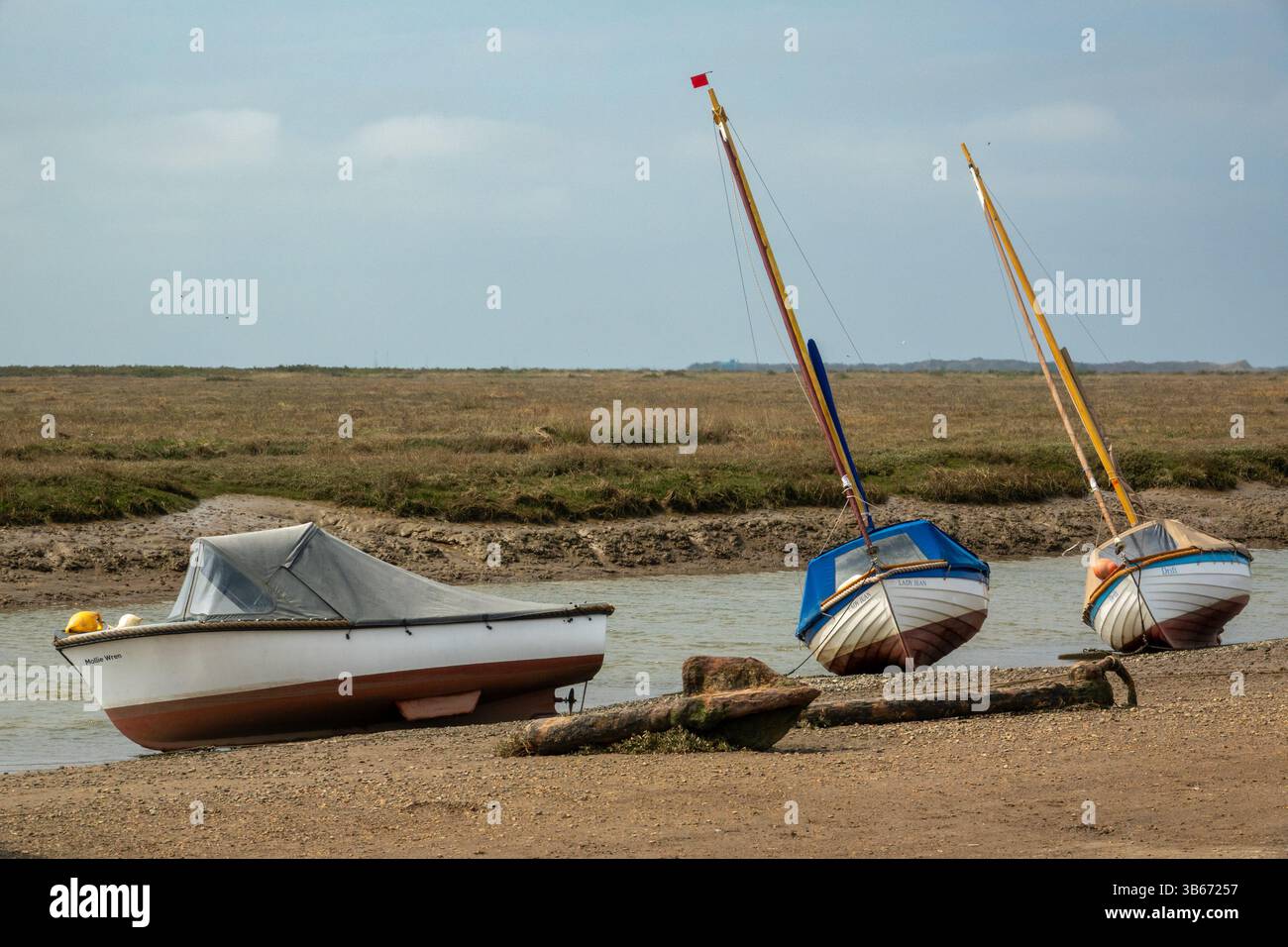 Blakeney Harbour Norfolk Stock Photo - Alamy