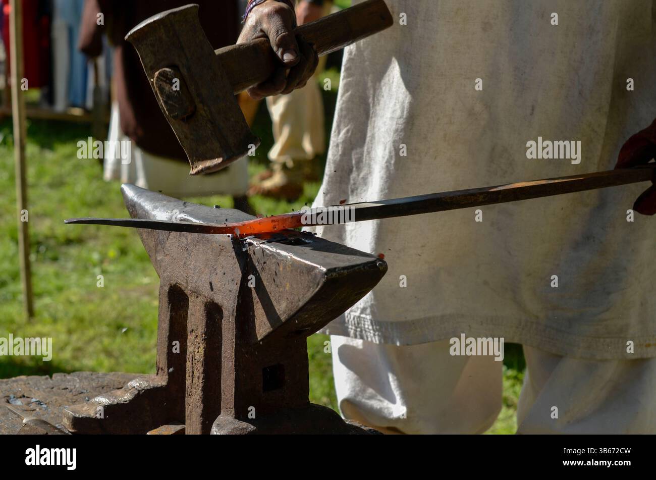 Blacksmithing craftsmanship hi-res stock photography and images - Alamy