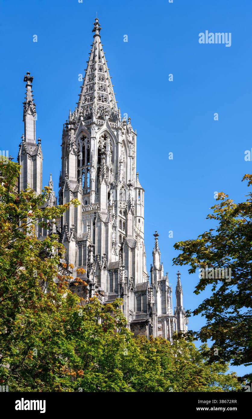The historic tower of the Ulm cathedral Stock Photo - Alamy