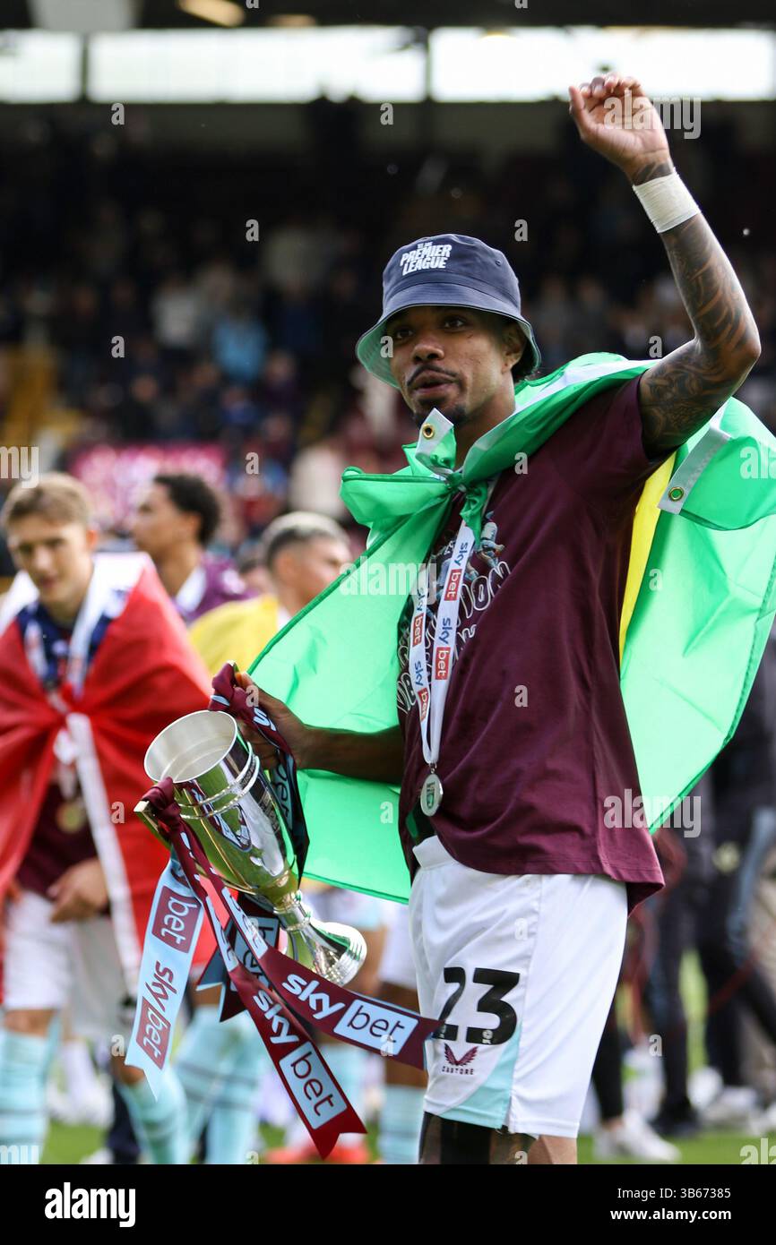 Leeds, UK. 03rd May, 2025. Turf Moor, Bunrley, England, May 3rd 2025 ...