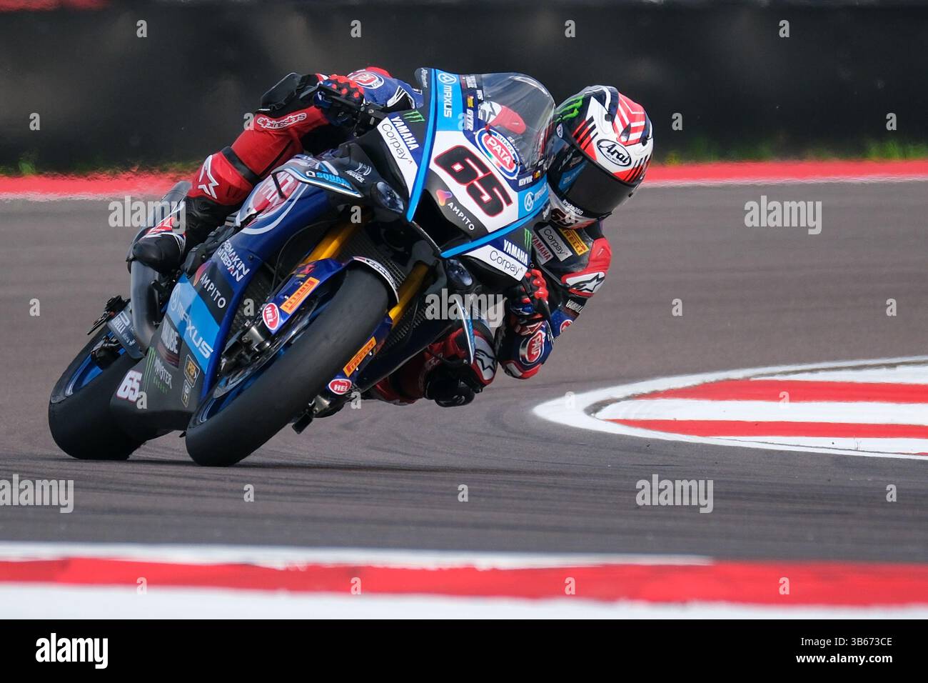 Jonathan Rea from United Kingdom, rides Yamaha YZF R1 of Pata Maxus ...