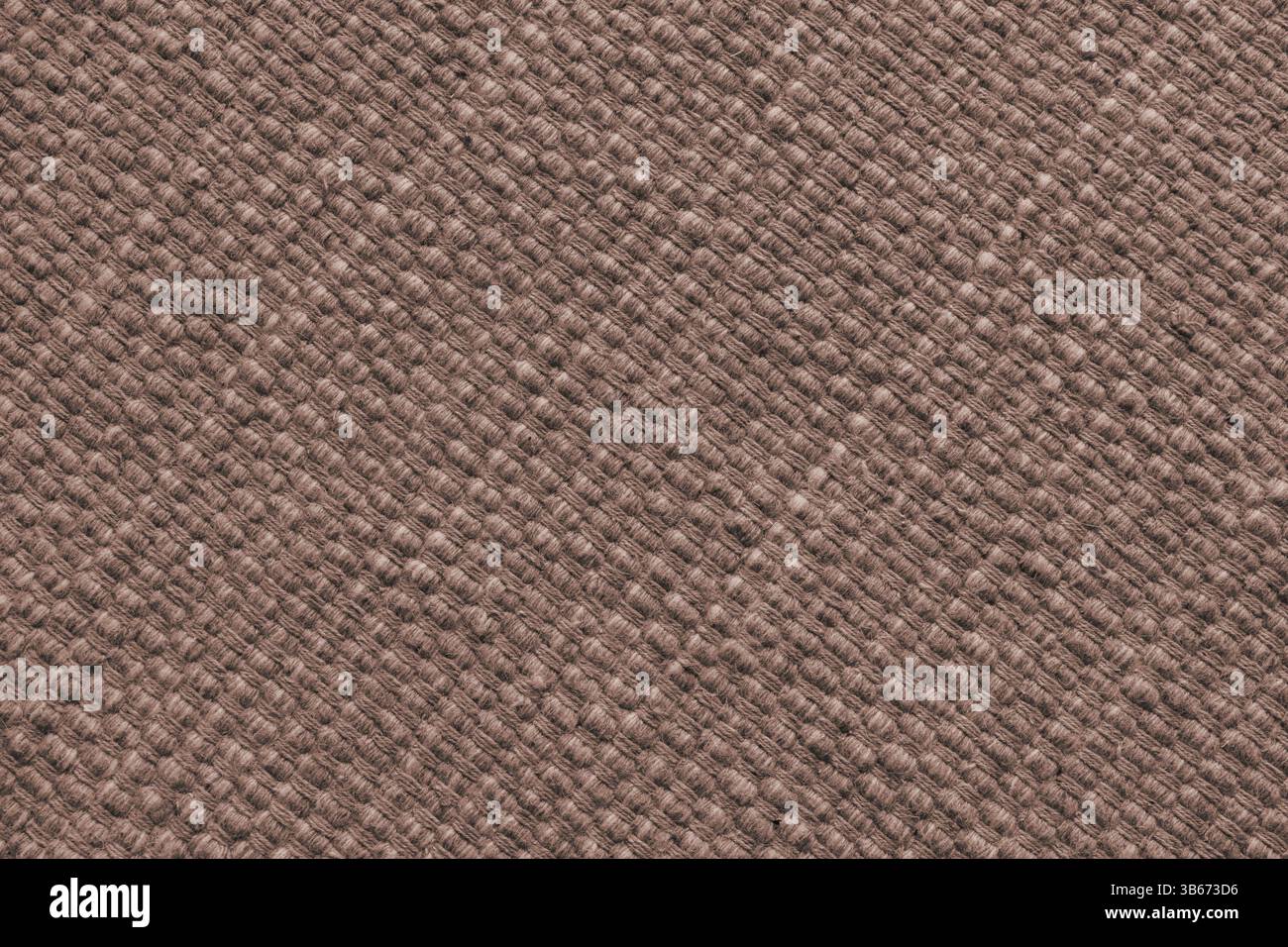 Texture of brown natural fabric with large diagonal weaving. Surface ...