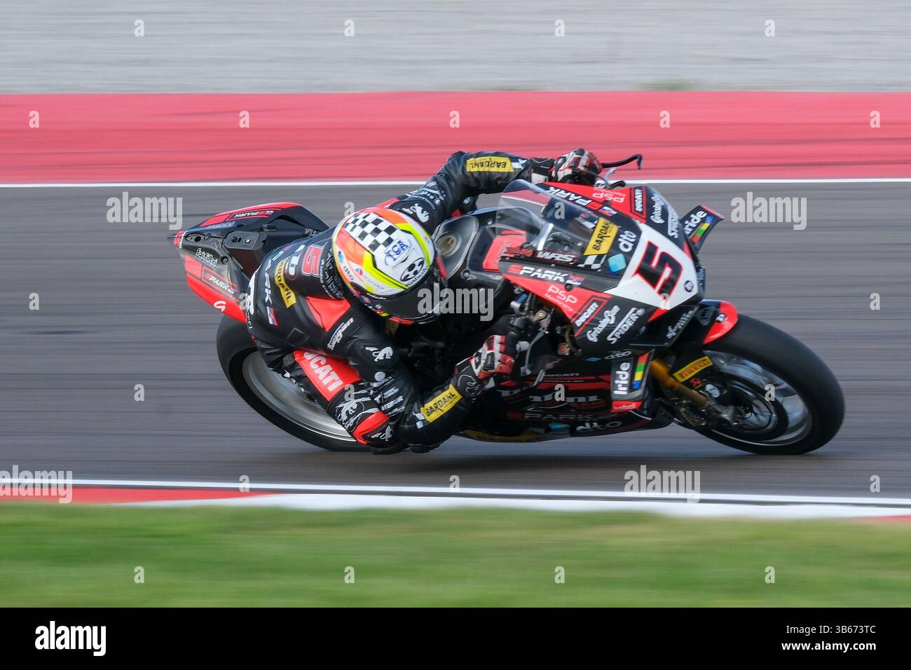 Yari Montella from Italy, rides Ducati Panigale V4R of Barni Spark ...