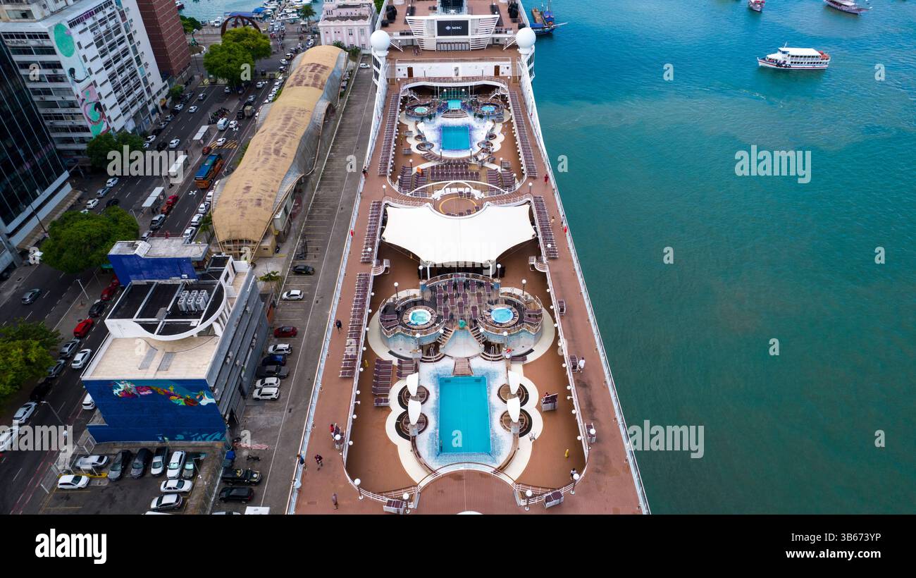 Deck swimming pools hi-res stock photography and images - Alamy