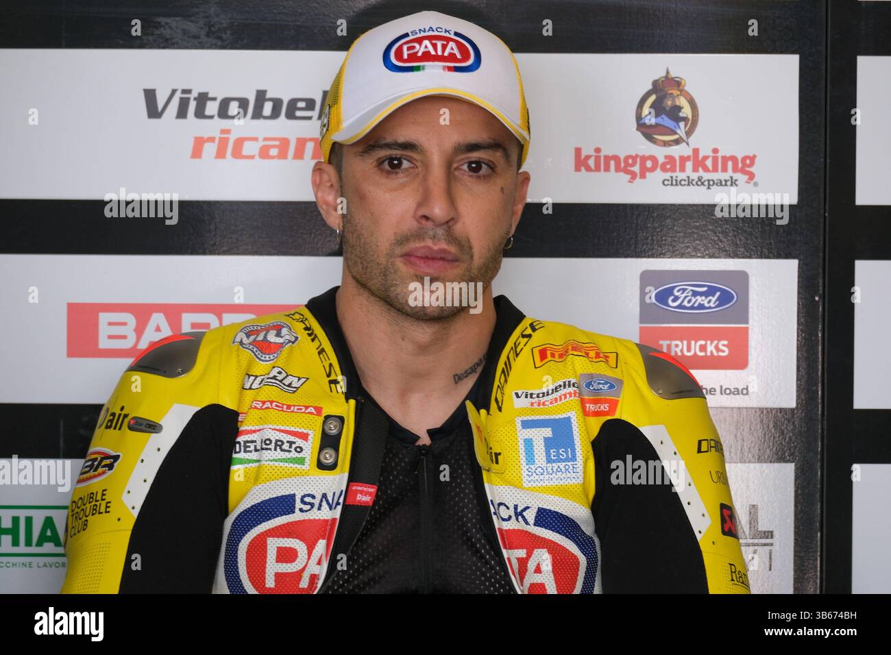 Andrea Iannone from Italy, rides Ducati Panigale V4R of Team Pata ...