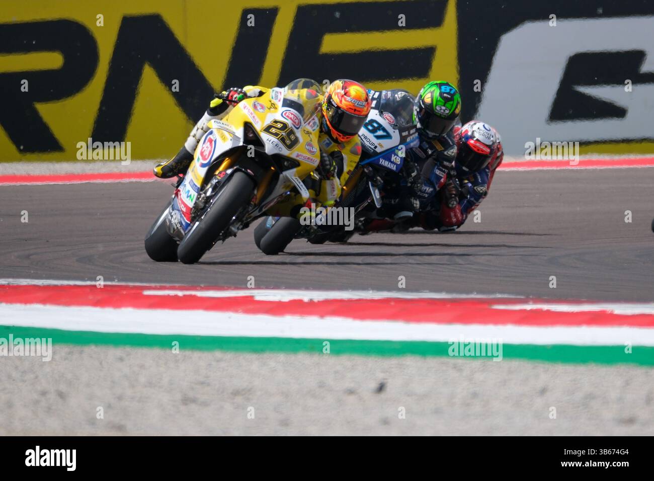 Andrea Iannone from Italy, rides Ducati Panigale V4R of Team Pata ...