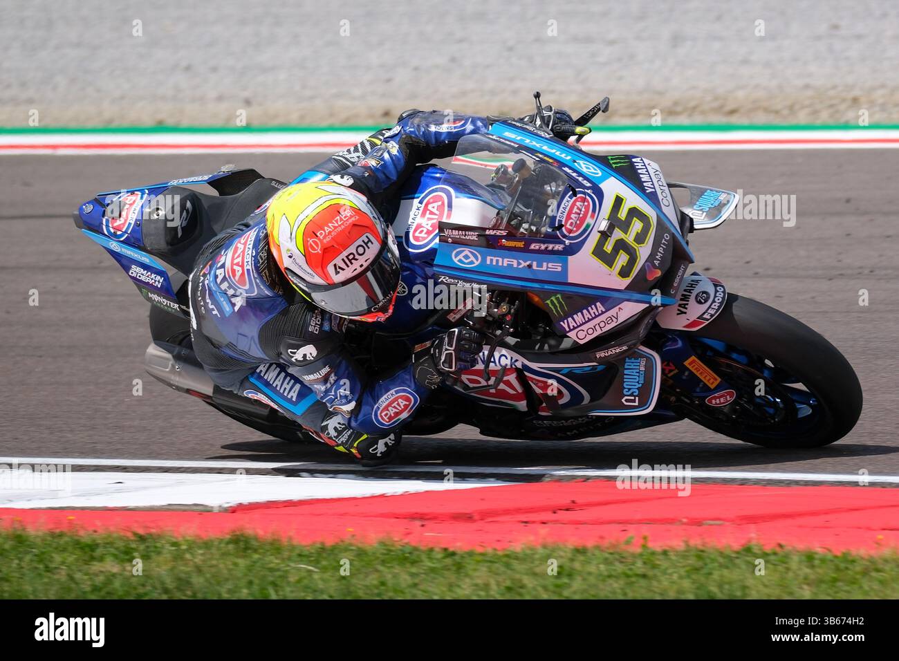 Andrea Locatelli from Italy, rides Yamaha YZF R1 of Pata Maxus Yamaha ...