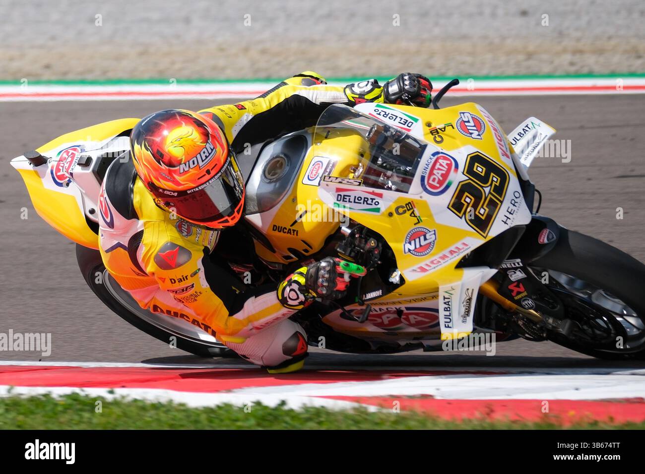 Andrea Iannone from Italy, rides Ducati Panigale V4R of Team Pata ...