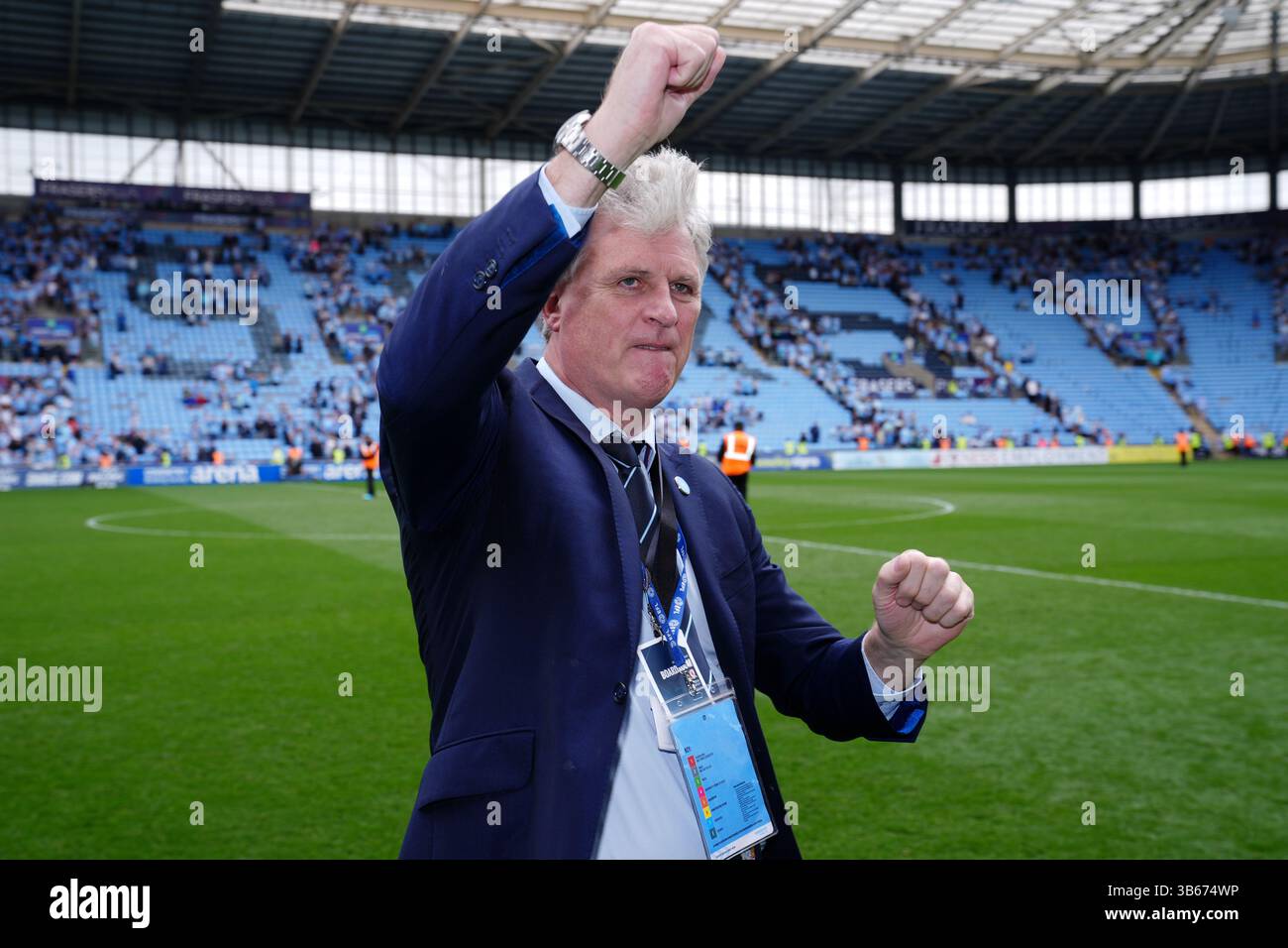 Coventry City owner Doug King after the Sky Bet Championship match at ...