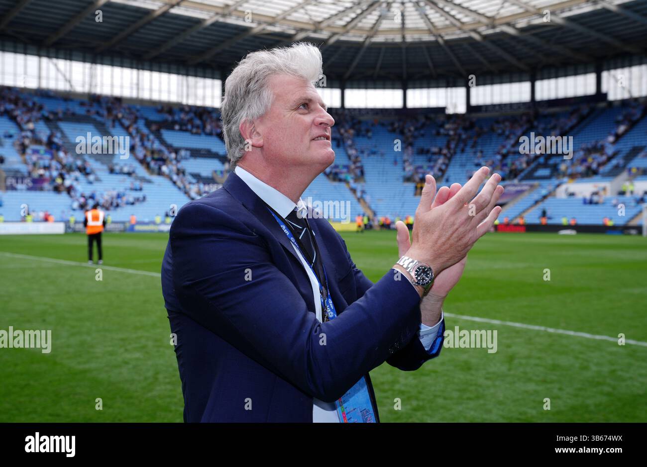 Coventry City owner Doug King after the Sky Bet Championship match at ...