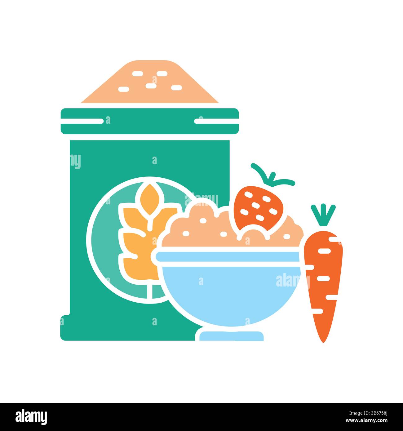 Fast digesting carbs Stock Vector Images - Alamy