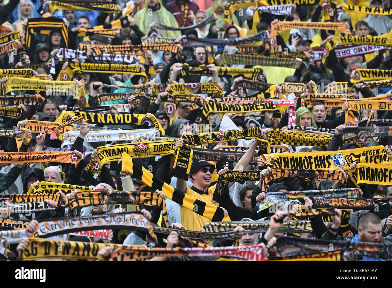 Dresden, Germany. 03rd May, 2025. Soccer: 3rd league, Arminia Bielefeld - Dynamo Dresden, 36th ...