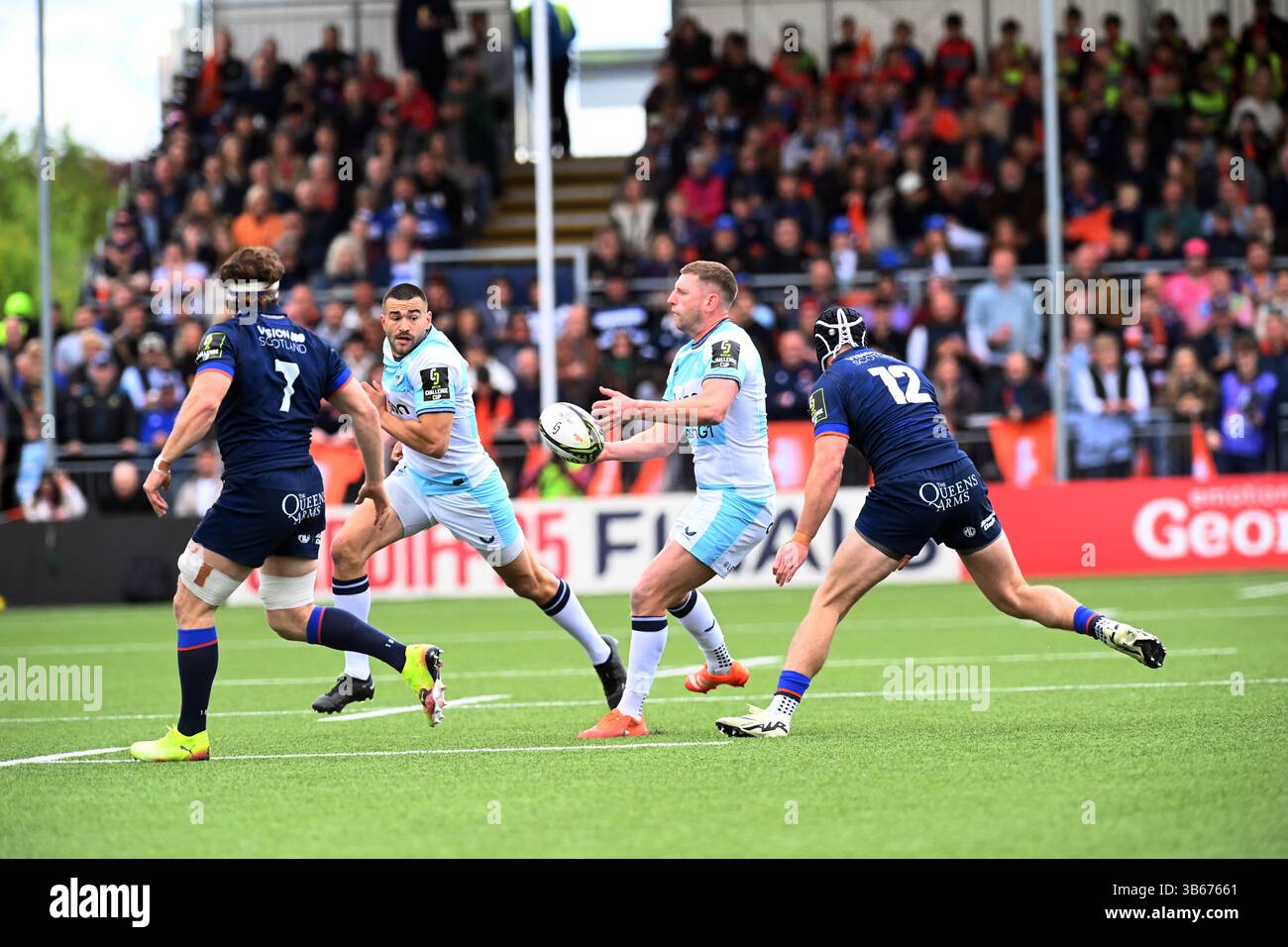 Hive Stadium Edinburgh.Scotland, UK. 3rd May, 2025. EPCR Challenge Cup ...