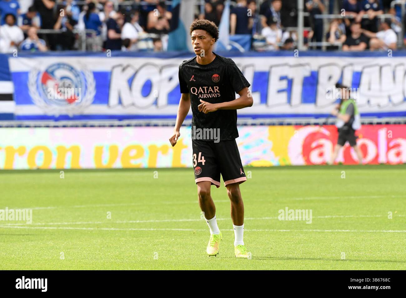 34 Noham KAMARA (psg) during the Ligue 1 McDonald's match between ...
