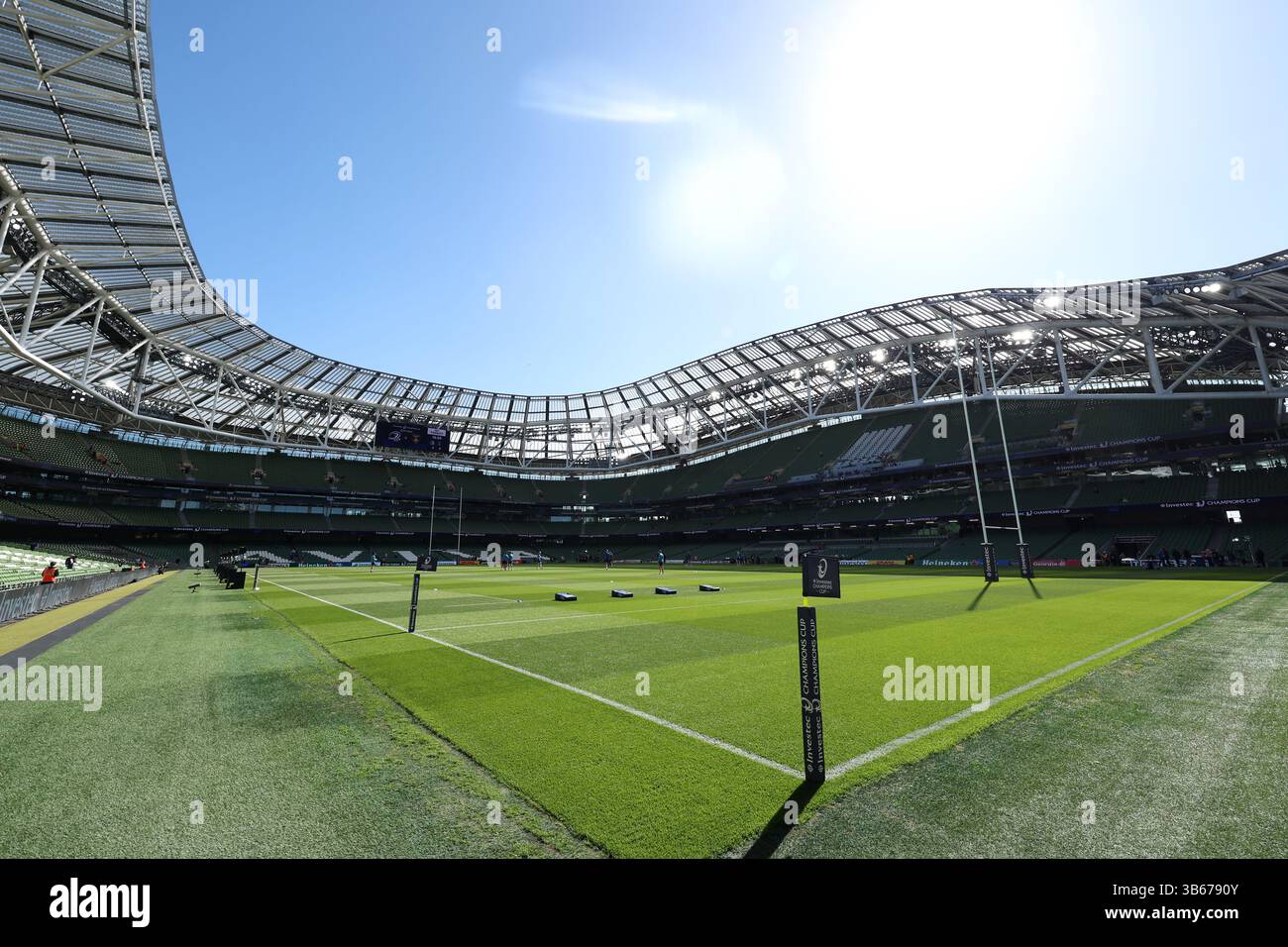 A general view from inside the stadium ahead of the Investec Champions ...