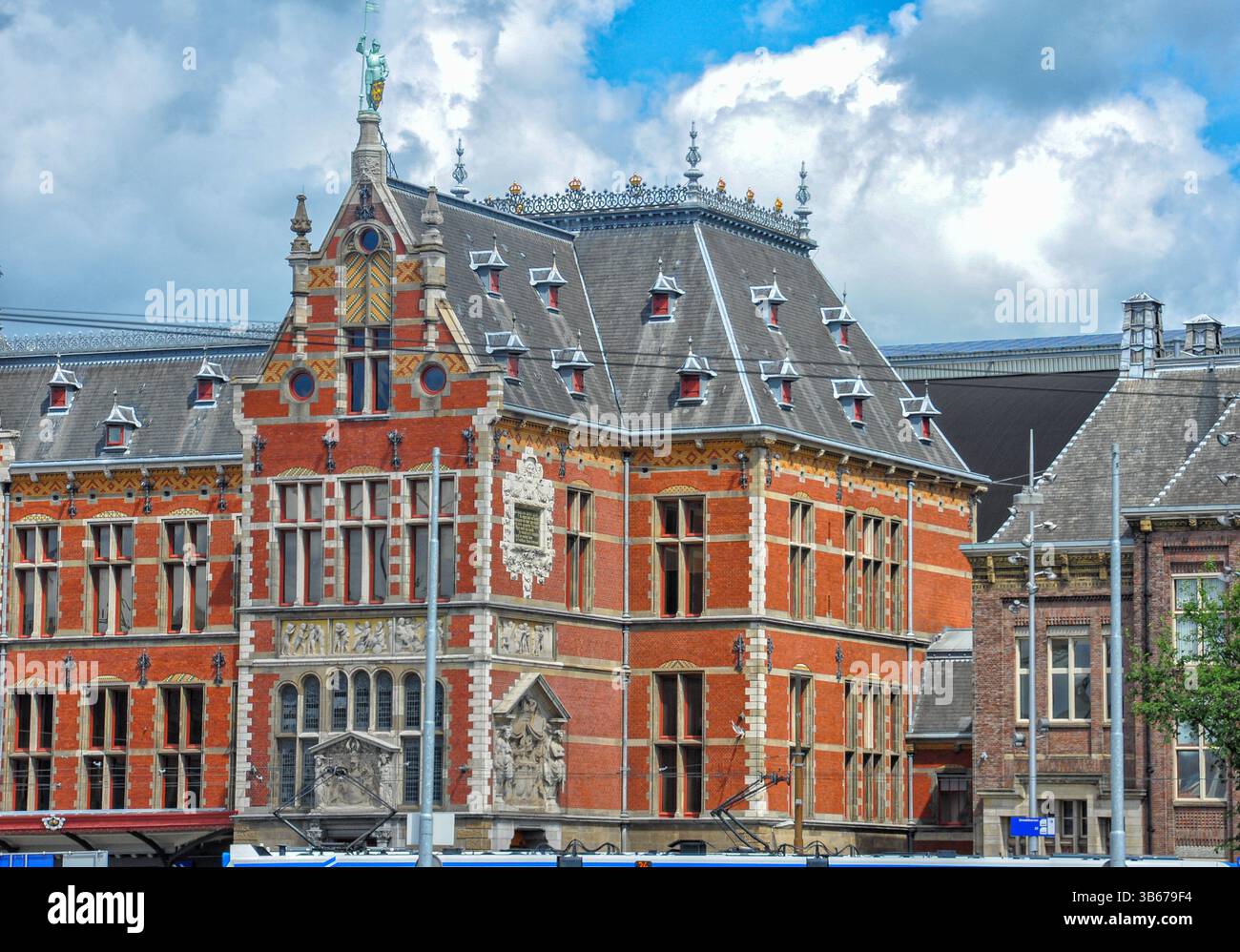Amsterdam Central Station: The Grand Gateway of the Netherlands Stock ...