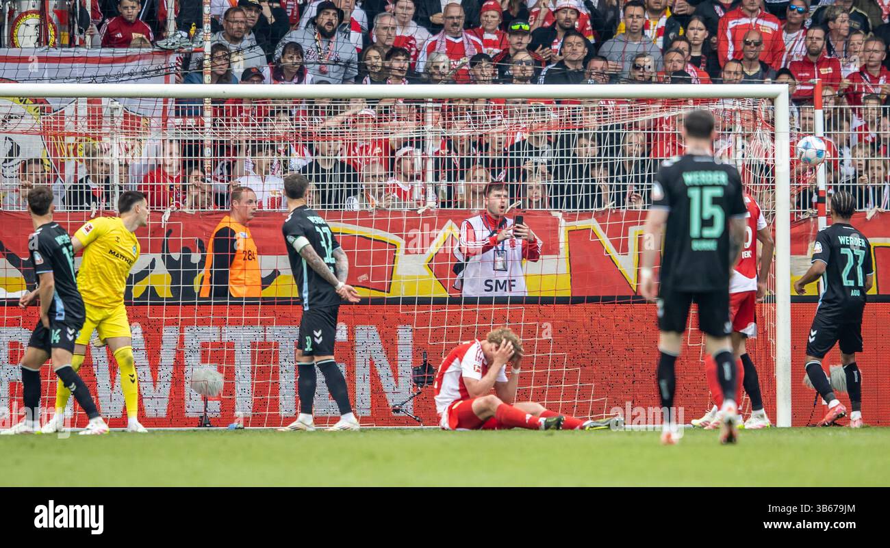 03 May 2025, Berlin: Soccer: Bundesliga, 1. FC Union Berlin - Werder ...