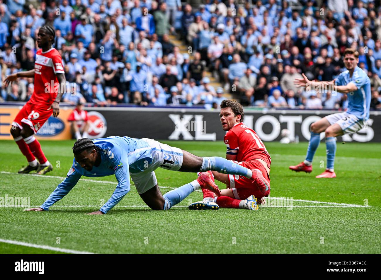 3rd May 2025; Coventry Building Society Arena, Coventry, England; EFL Championship, Coventry ...