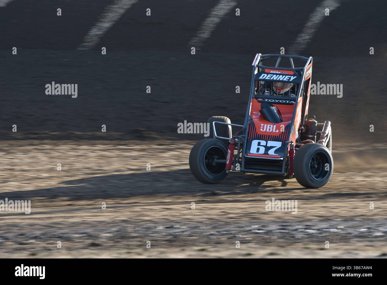 KOKOMO, IN - APRIL 27: Jacob Denney (67) Keith Kunz/Curb-Agajanian ...
