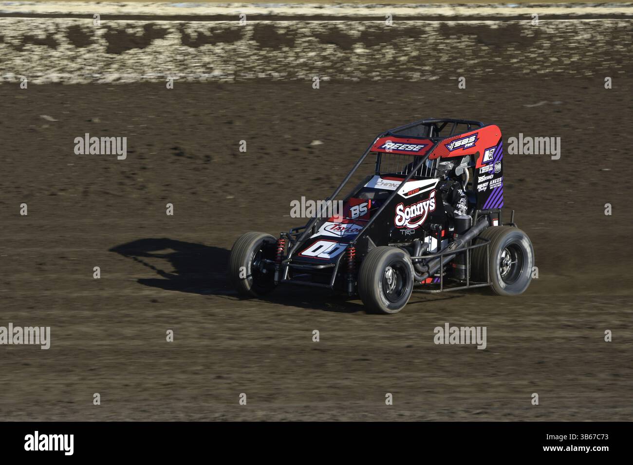 KOKOMO, IN - APRIL 27: Brecken Reese (00) Chandler TRD Toyota makes a ...